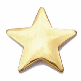 Star Pins: Gold, Silver, Bronze & Other Star Recognition Lapel Pins ...