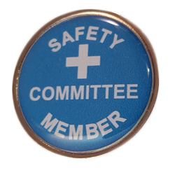 Magnetic Safety Committee Member pin – awardshere.com